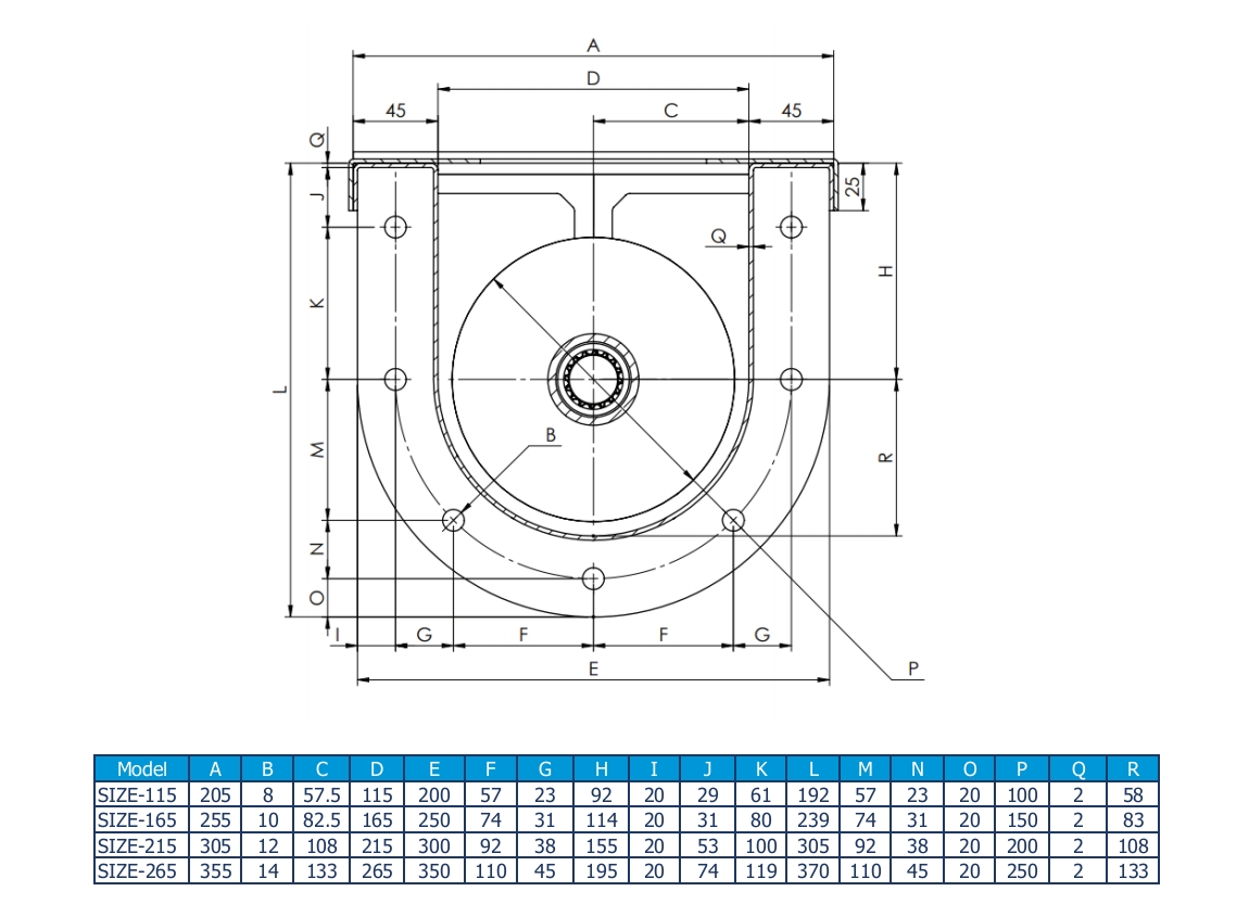 U-TROUGH SCREW – Thai Screw Conveyor Co., Ltd.